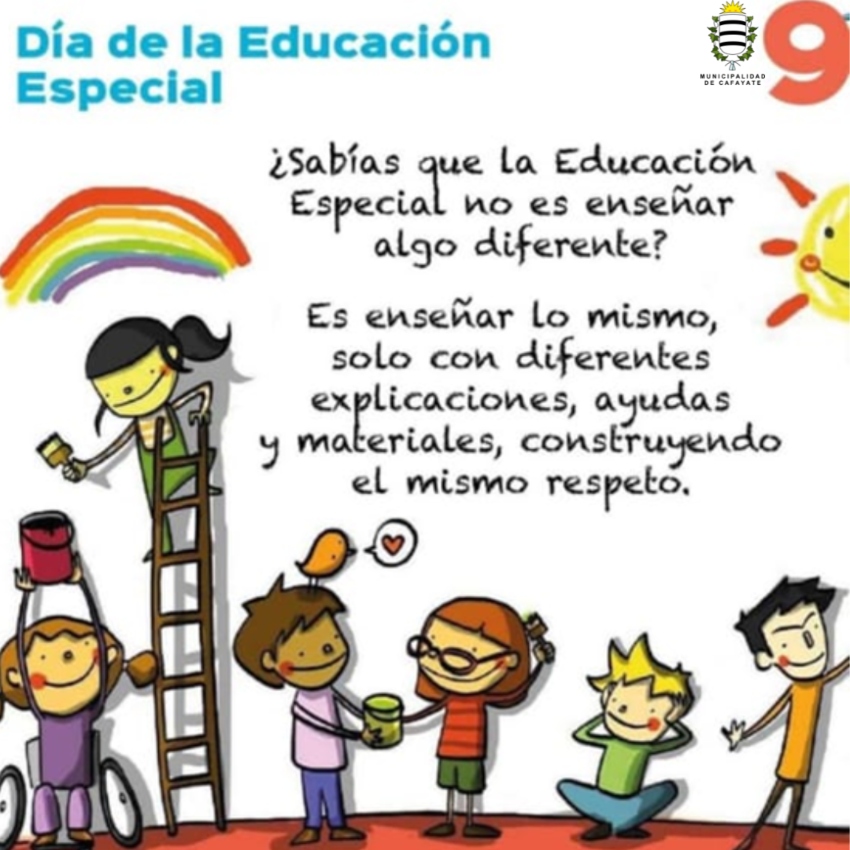 9 de agosto “Día de la Educación Especial” | Municipalidad de Cafayate, Salta